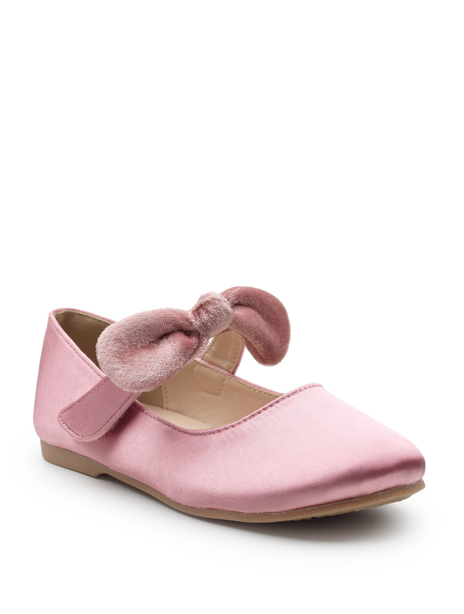 Girls pink shoes | Pink flower girl shoes | Peony