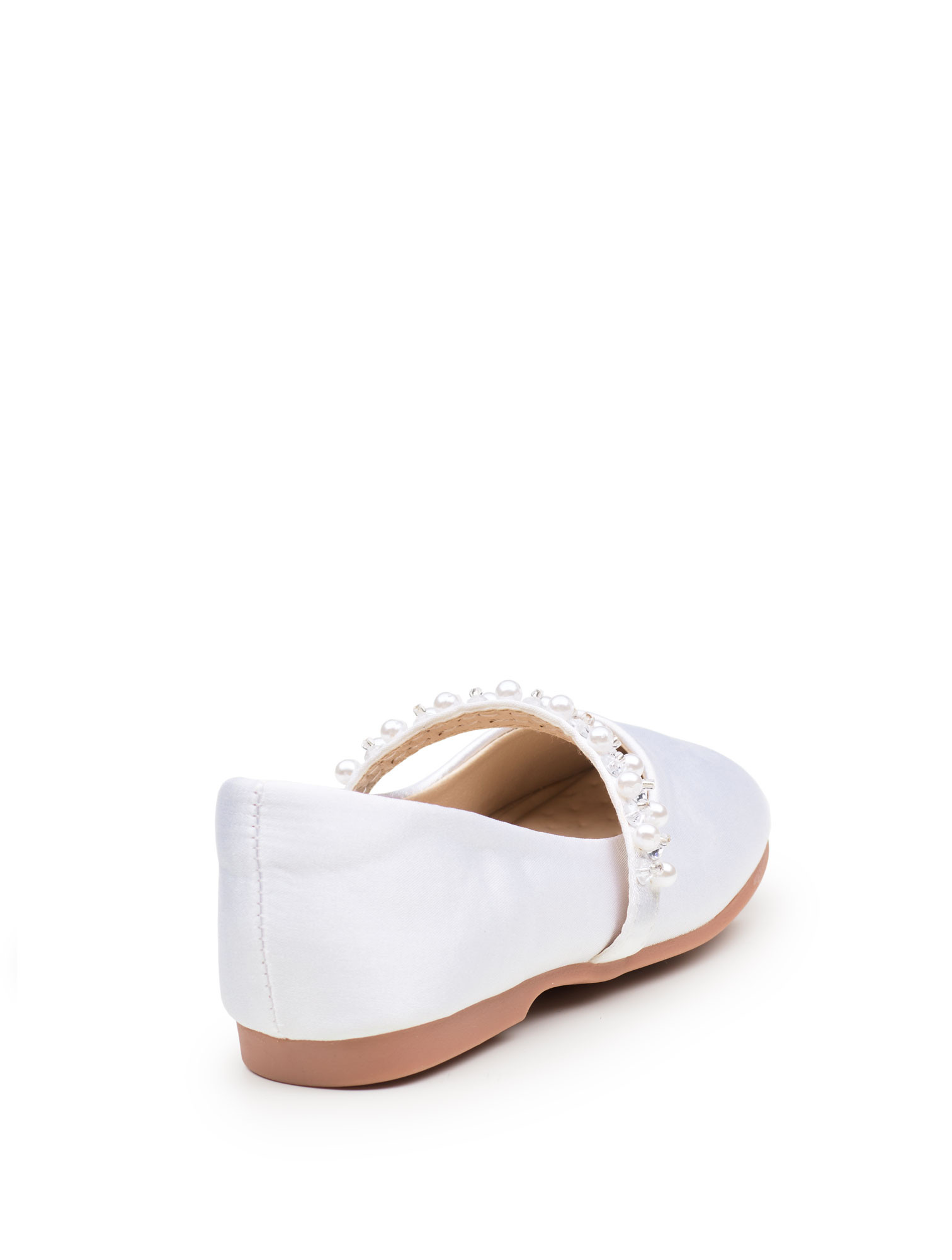 White flower girls shoes | Girls white christening shoes | Girls white ...