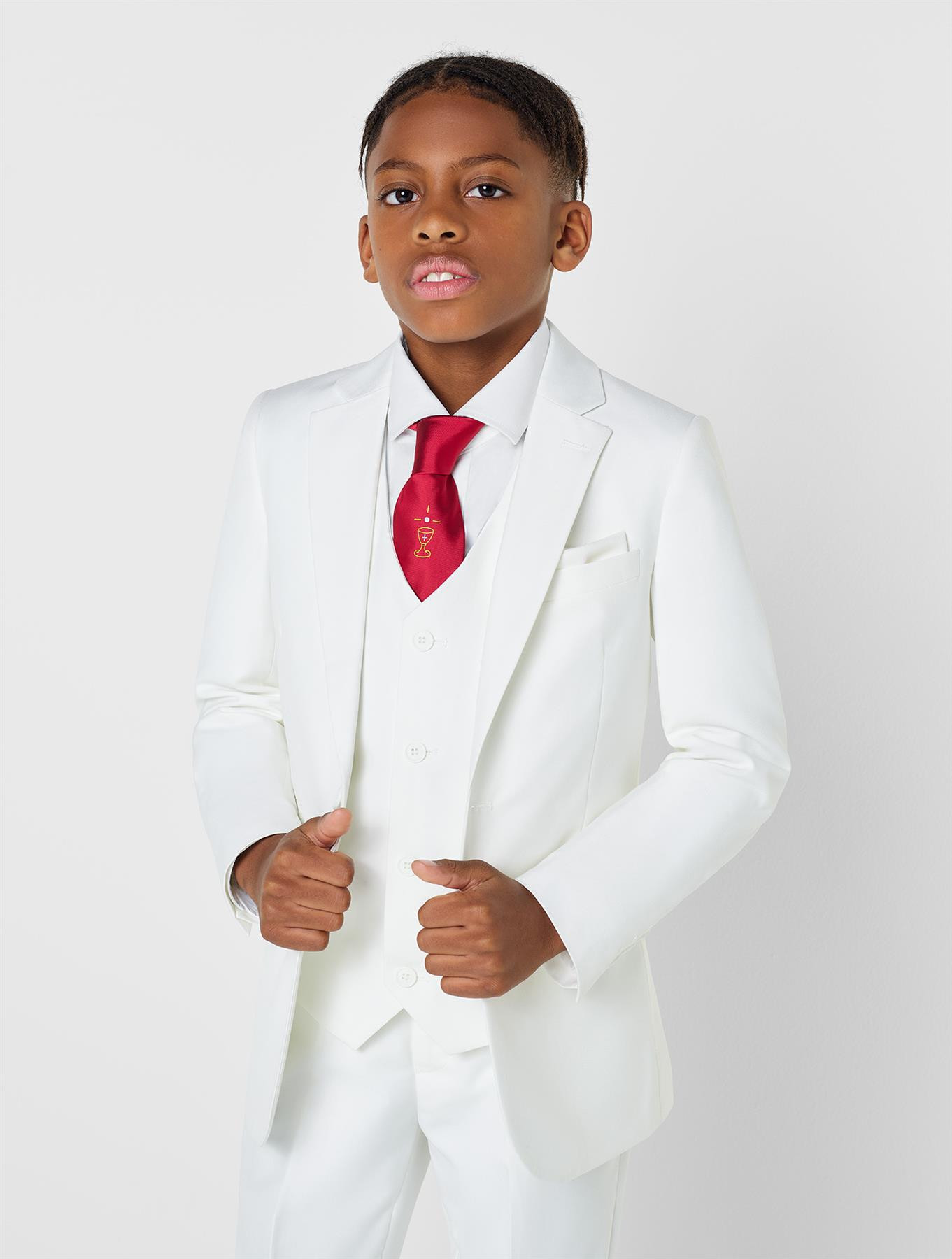 Boys ivory communion suit | Ivory communion suit with choice of tie ...