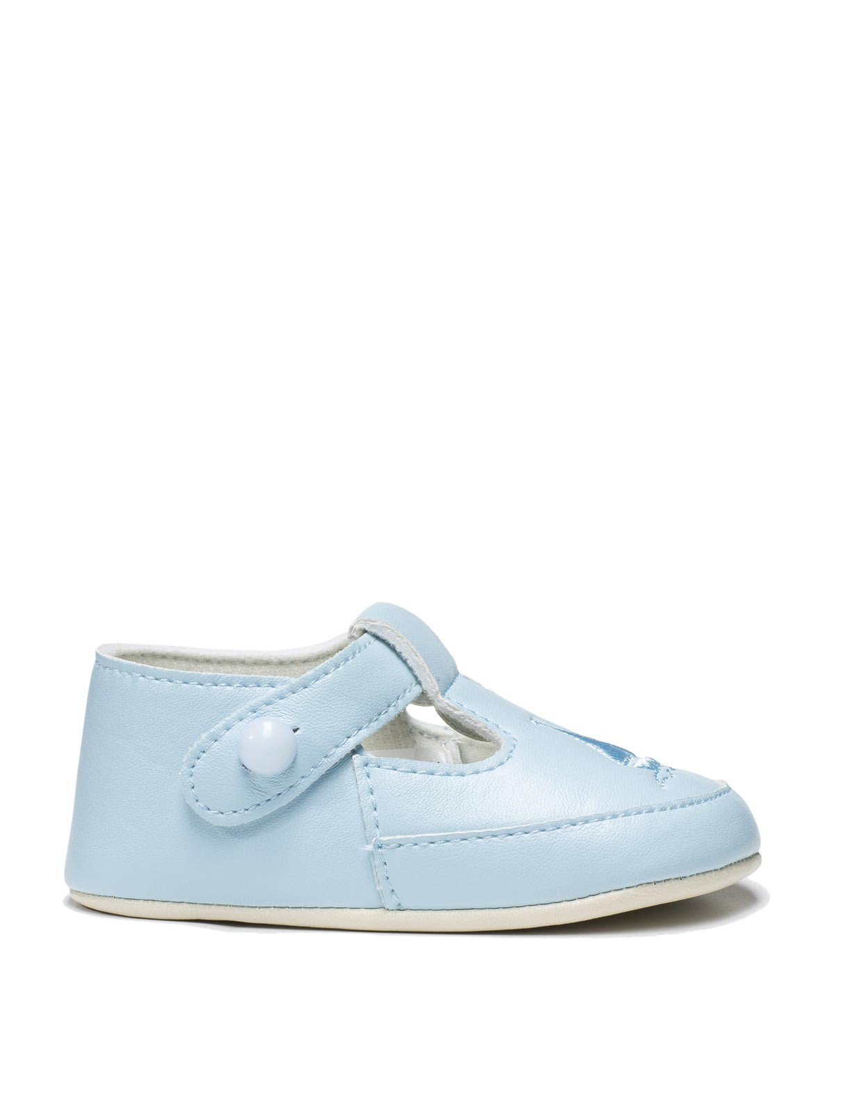 Baby boys shoes | Baby blue shoes | Christening shoes