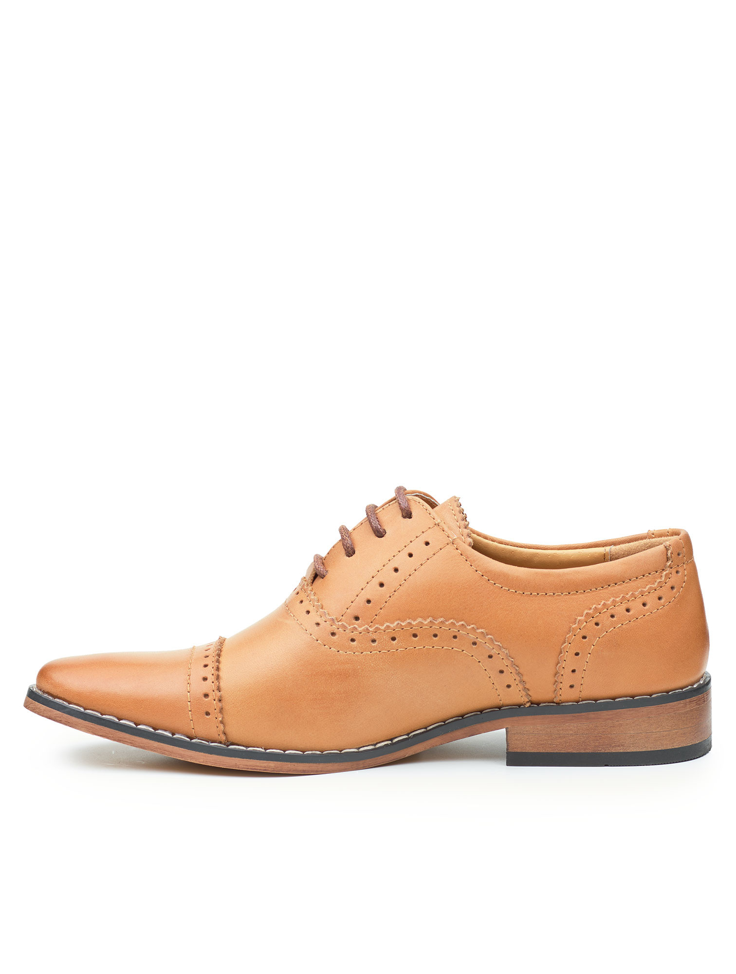 Boys tan leather shoes | Boys tan wedding shoes | Tan communion shoes ...