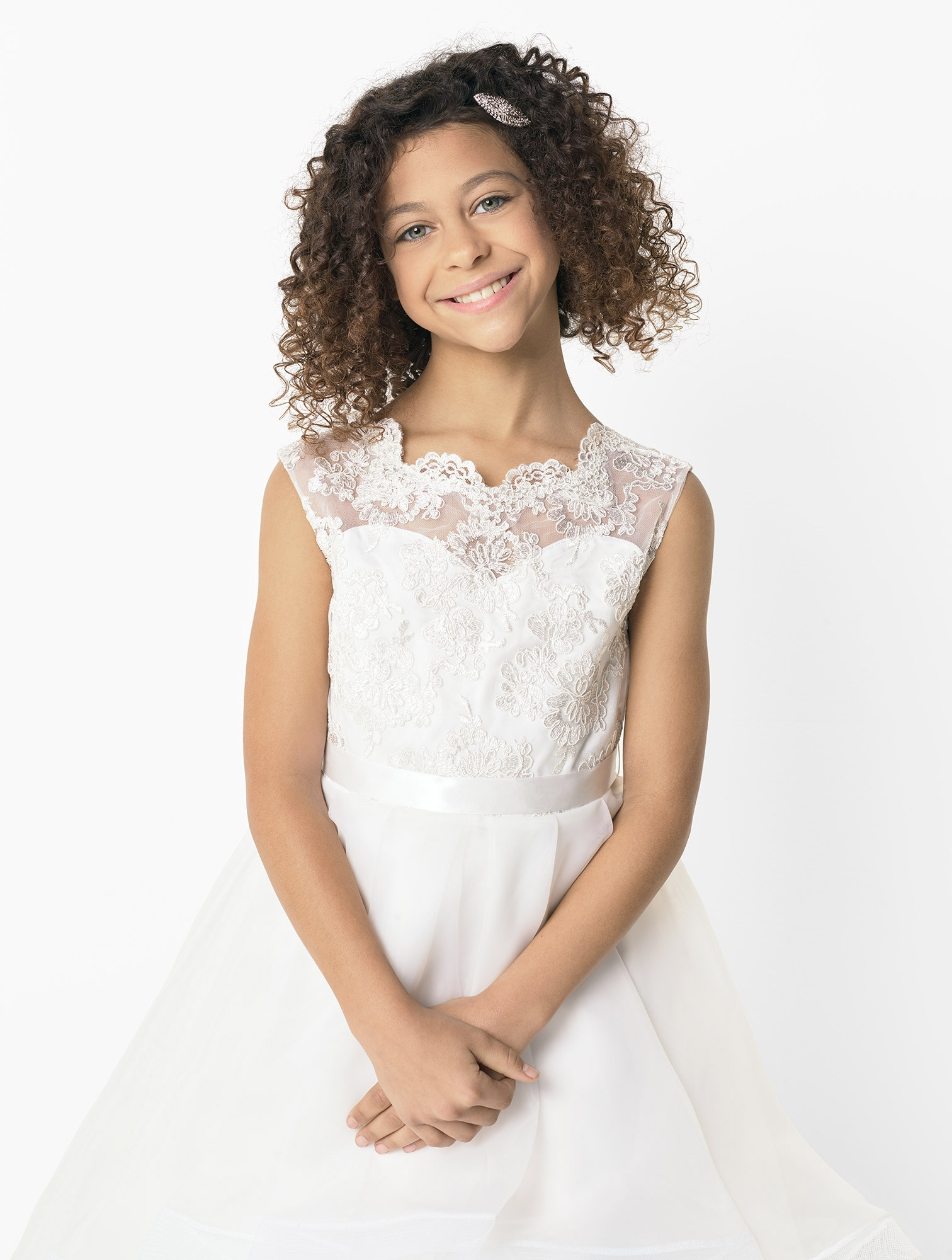 Ivory girls wedding dress | Girls ivory party dress | Jessica