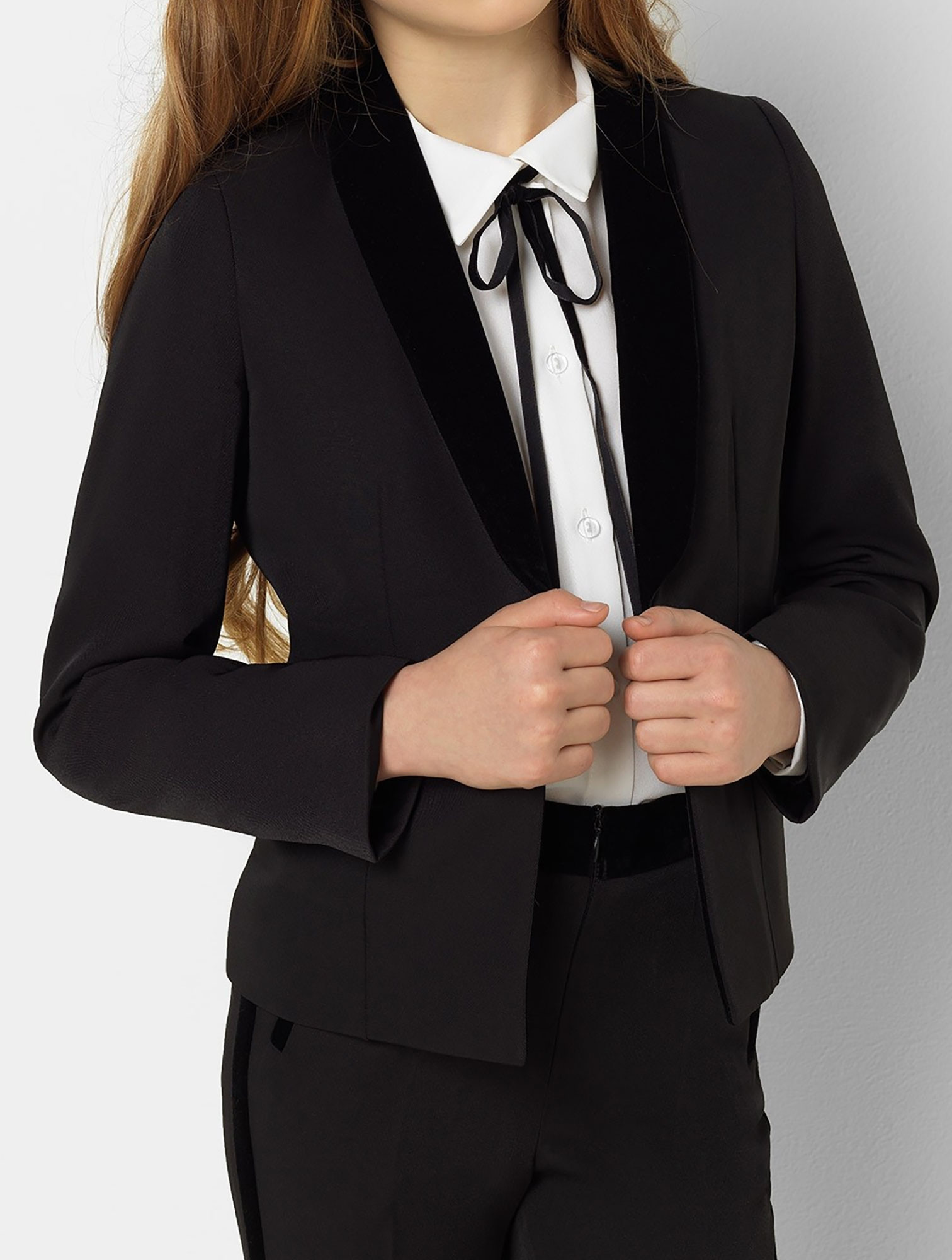 Girls burgundy tuxedo | Girls burgundy prom suit | Cleo