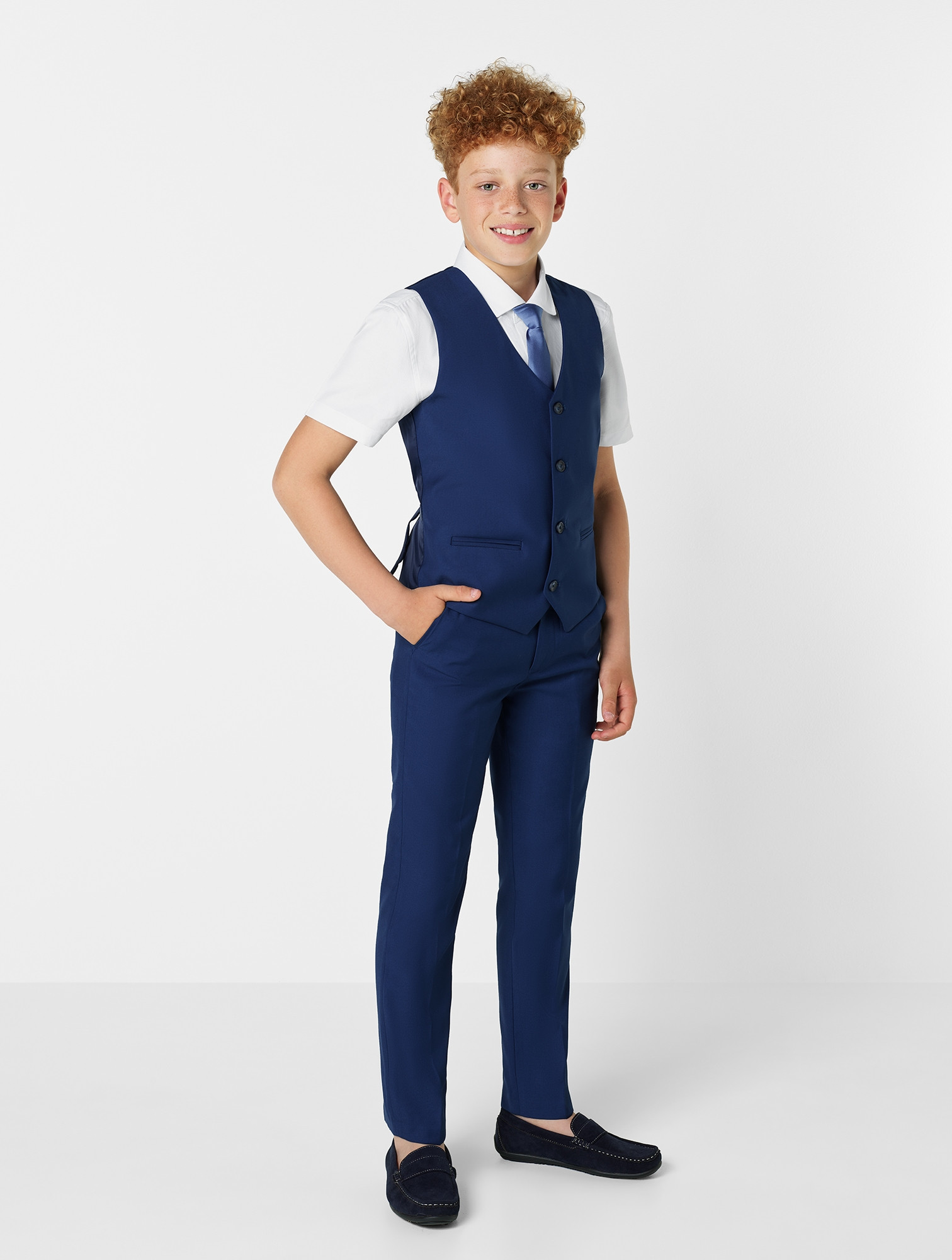 Boys navy suit | Boys wedding suits | Boys blue page boy suit | Roco ...