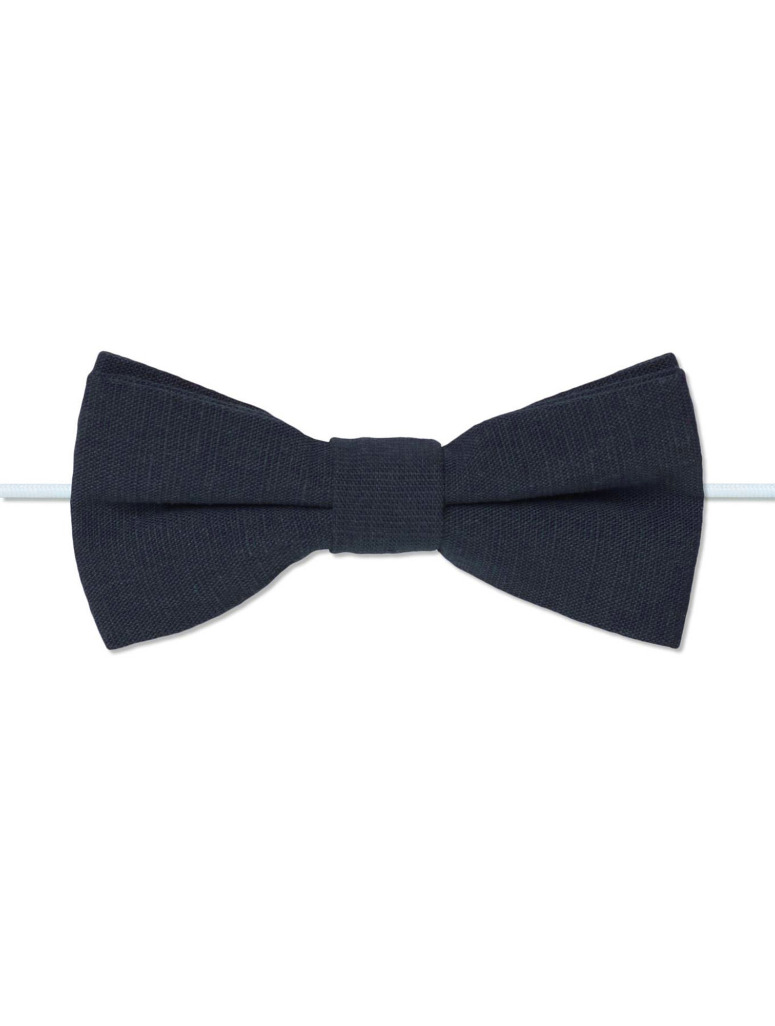Boys silver grey elasticated bow tie | Boys silver grey dickie bow