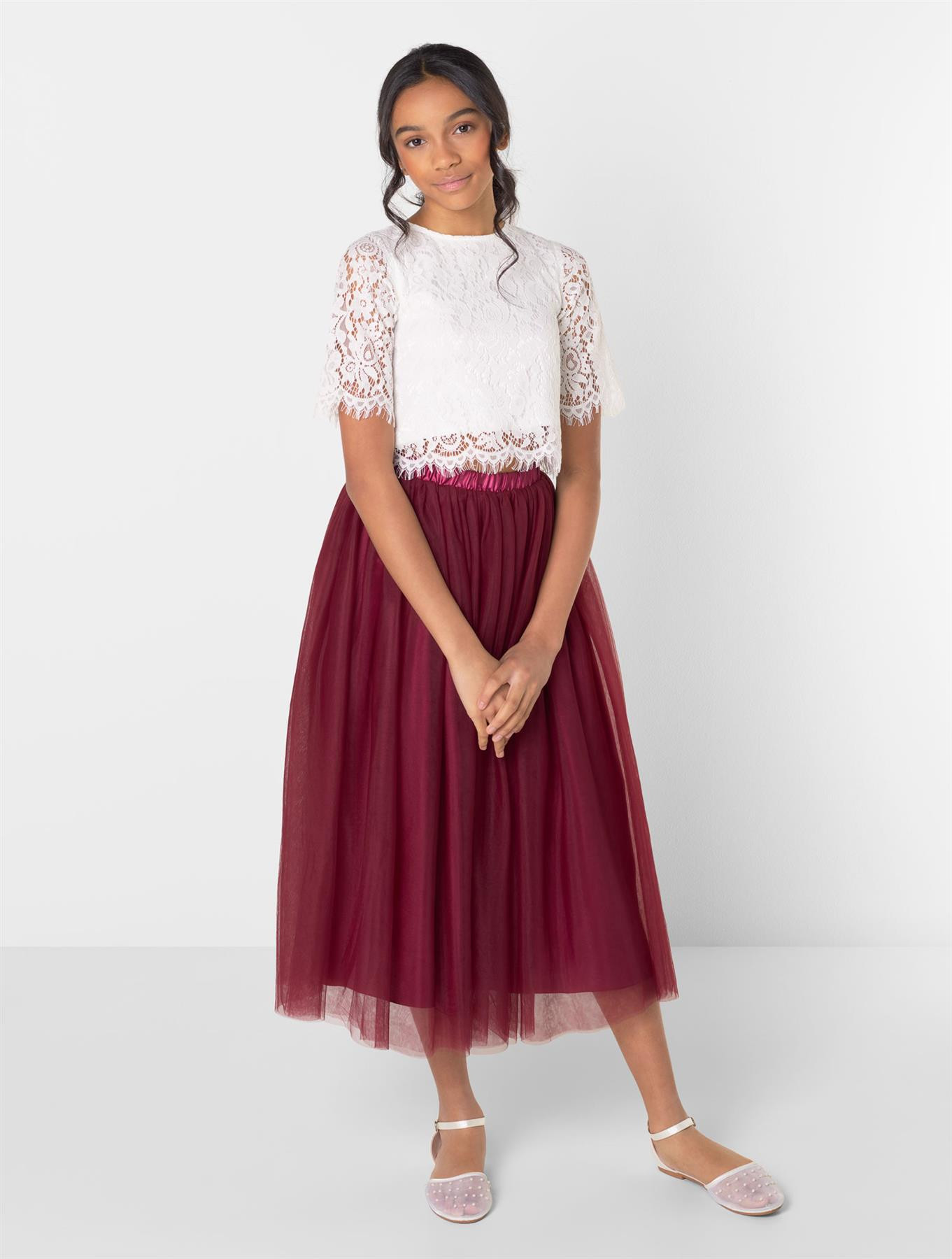 Girls two piece dresses | Top & Skirt sets for girls | Roco