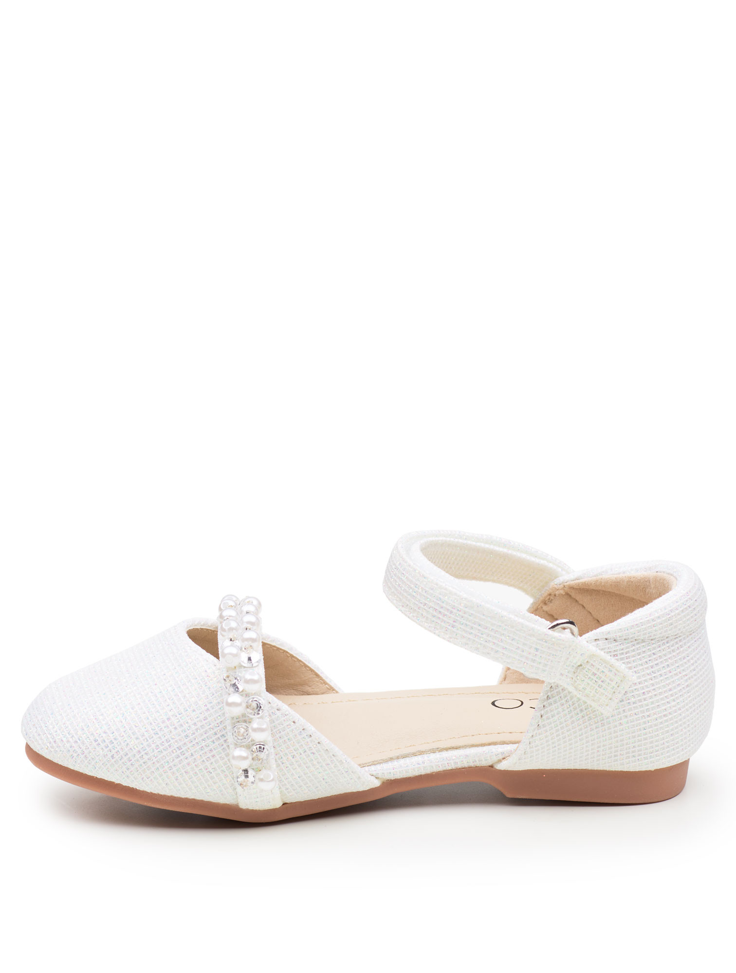 White flower girls shoes | Girls white pearl shoes | Girls white shoes ...