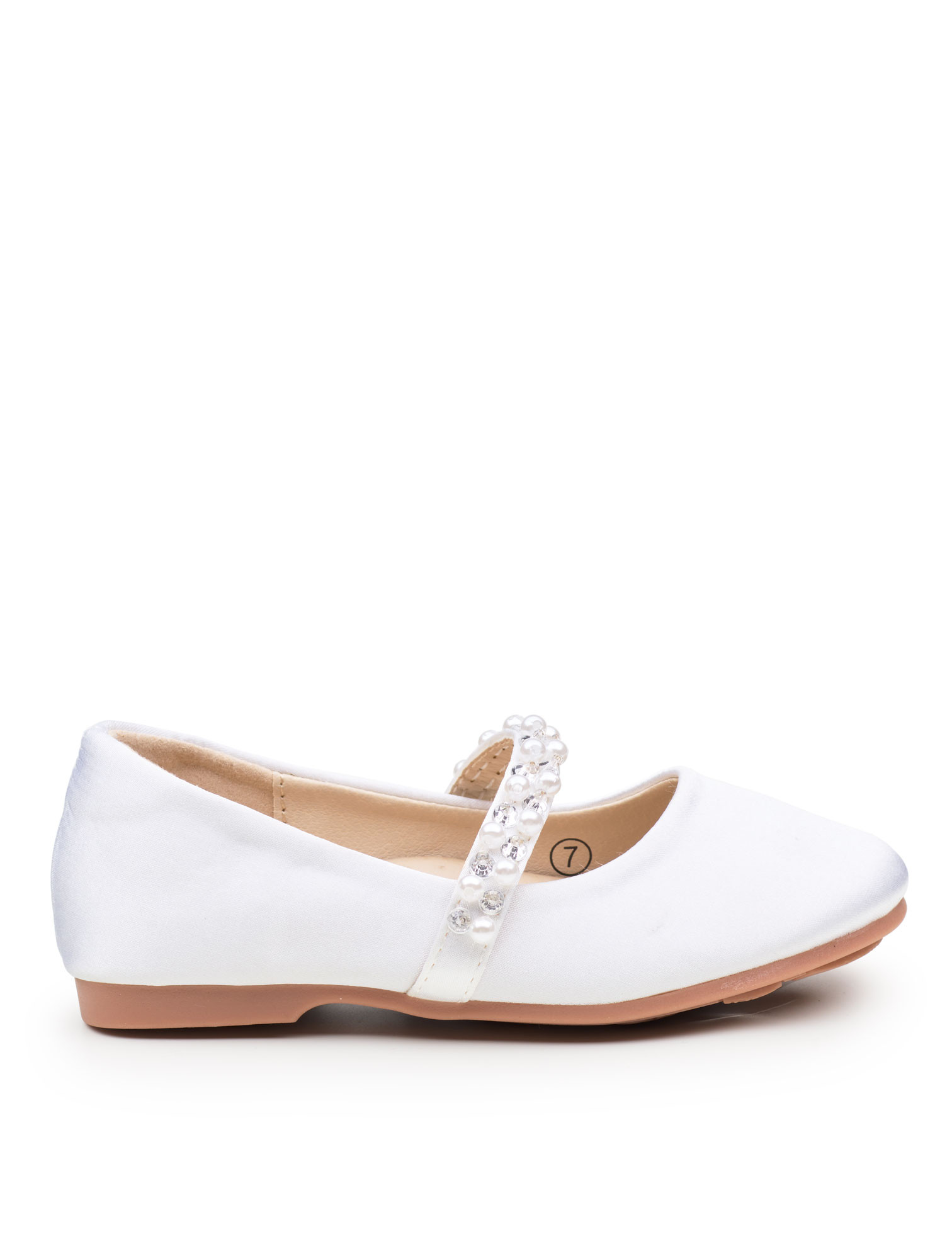 White flower girls shoes | Girls white christening shoes | Girls white ...
