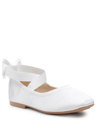 Girls white shoes | Girls white bridesmaid shoes | Paisley of London ...