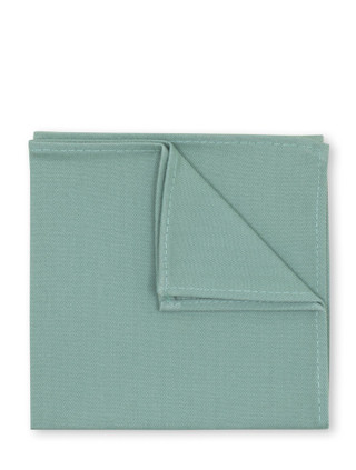 Boys dusty sage pocket square | Sage green Handkerchief | Sage Hanky