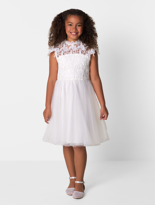 Girls Ivory Prom Dress Ivory Flower Girl Dress With Belt Eloquence Girls Ivory Prom Dress Ivory Flower Girl Dress With Belt Eloquence