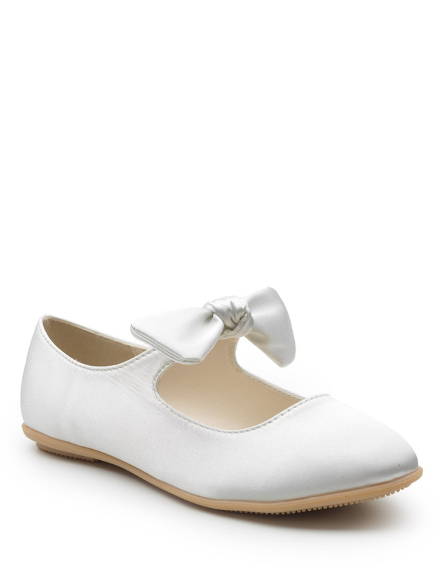 Girls white prom shoes | Girls white bridesmaid shoes | Paisley of ...