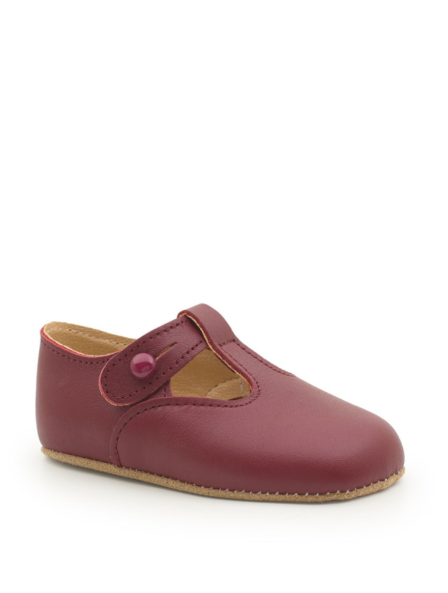 Early days boys shoes | Baby boys burgundy shoe | Alex