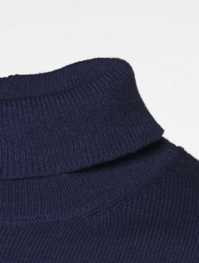 Boys navy turtle neck jumper | Navy turtle neck jumper for boys suits ...