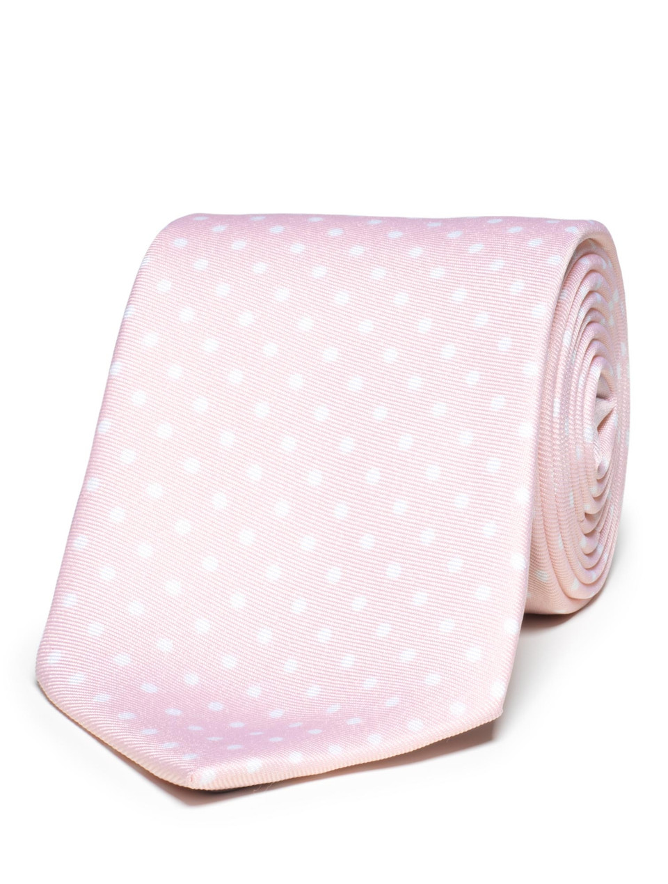 Boys pink spotty tie | Boys pink accessories | Boys ties