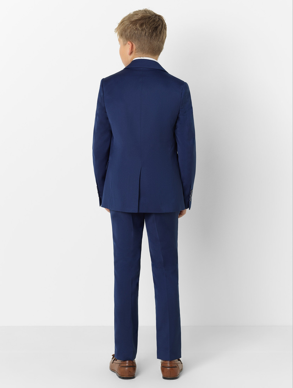 Boys Roco blue modern fit suit | Boys blue 3pc suit | Roco