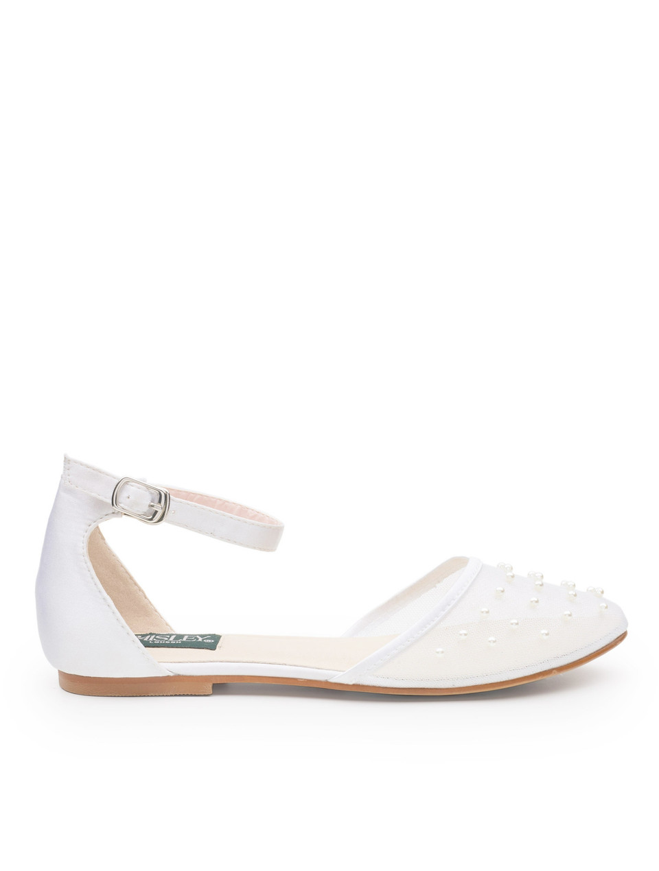 Girls white prom shoes | Girls white bridesmaid shoes | Paisley of ...