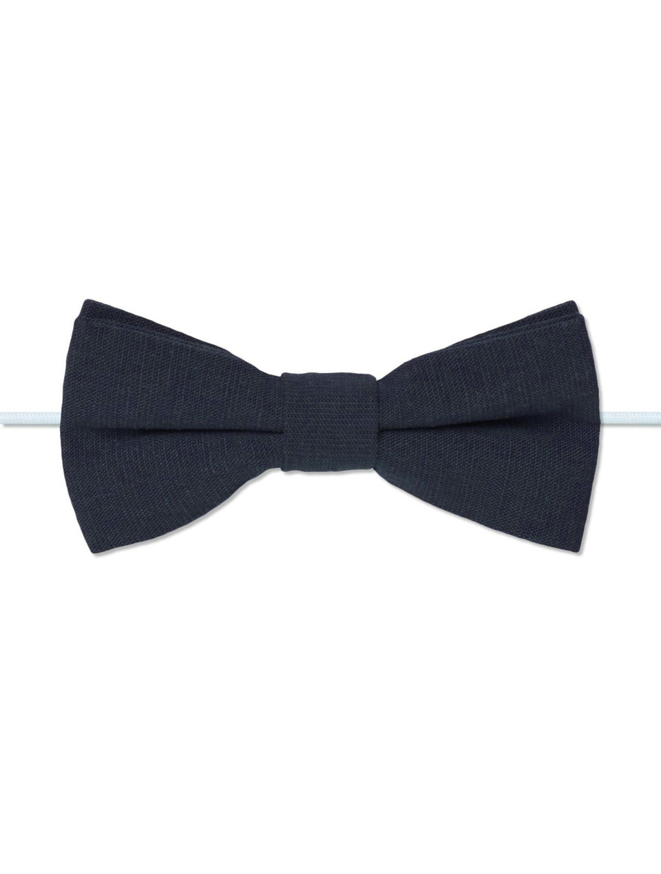 Boys silver grey elasticated bow tie | Boys silver grey dickie bow