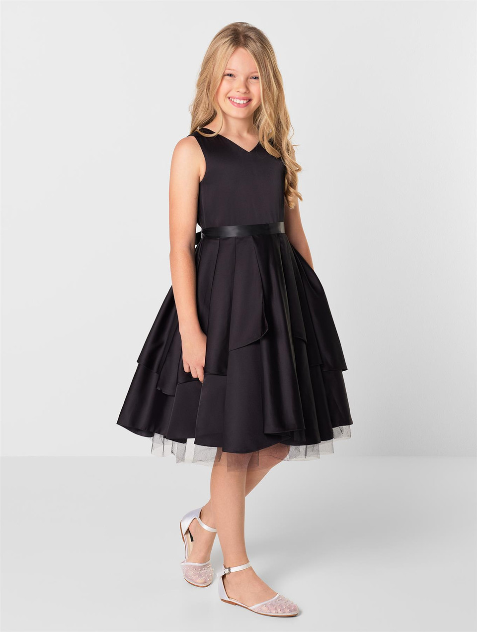 Girls Black Party Dress Girls Black Dress Prom Dress Roco Maggie