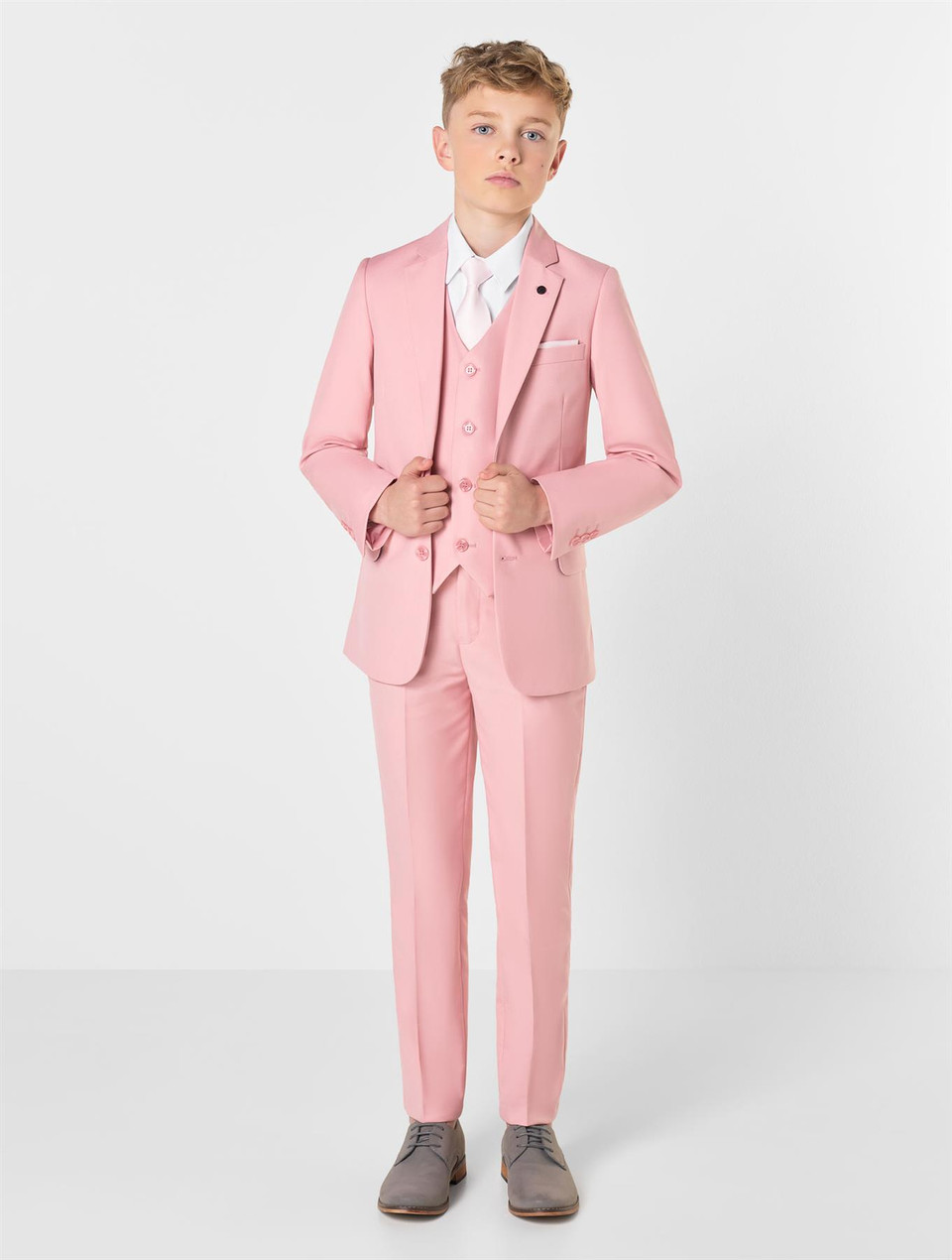 Boys pink suit | Boys pink wedding suits | Boys pink prom suit | Monaco