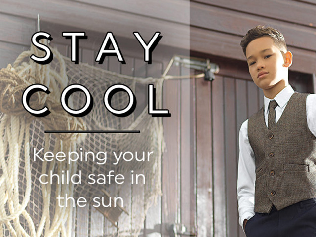 Infographic | Stay Cool: Keeping Your Child Safe In The Sun - Roco Clothing