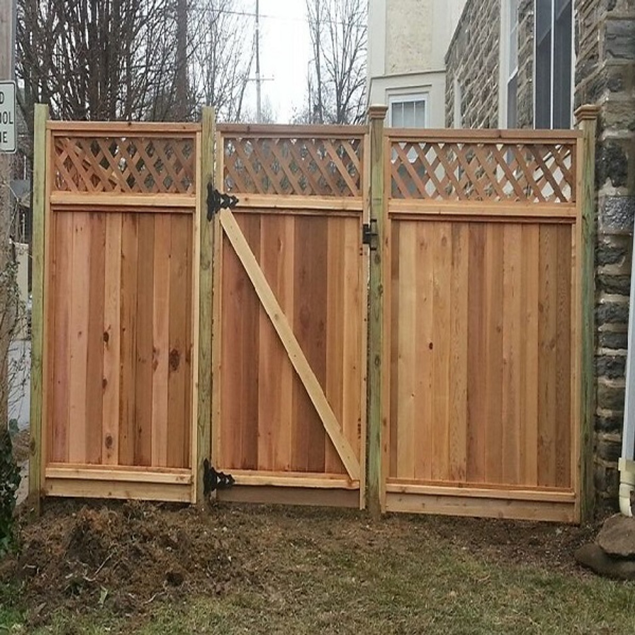 Solid T&G Gate | County Line Fence