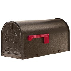 Janzer Mailbox with Lettering | County Line Fence