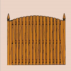 Shadow Box Section | County Line Fence