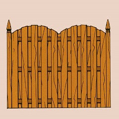 Shadow Box Section | County Line Fence