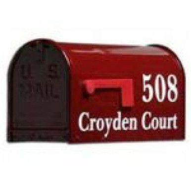 Janzer Mailbox with Lettering | County Line Fence