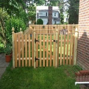 Space Picket Gates | County Line Fence