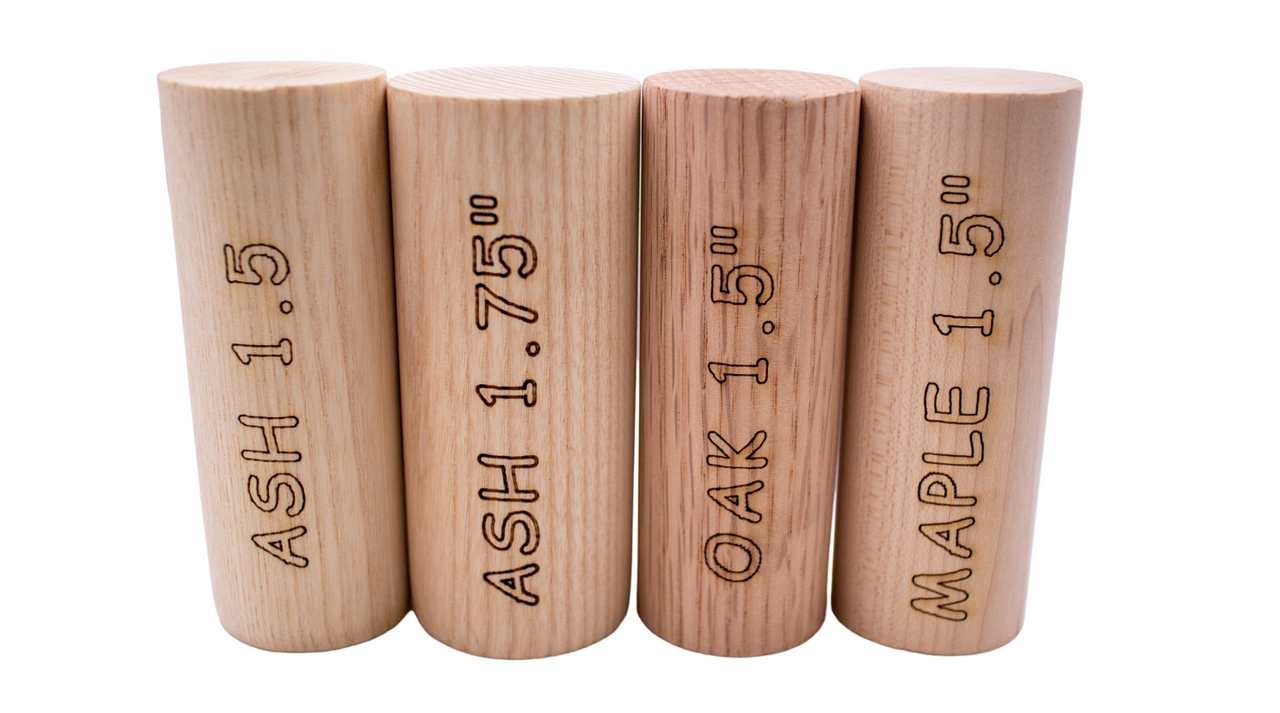 Wood sample kits show the look & feel of all our woods. - USA Made