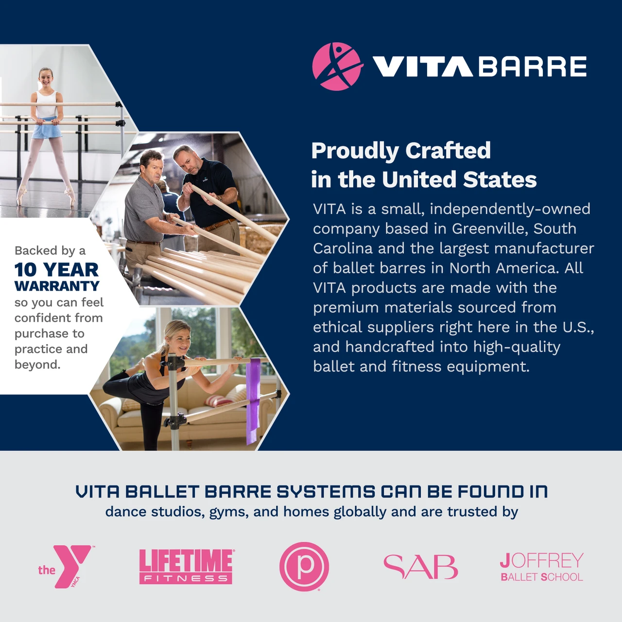 Extreme Series Wood Ballet Barre | Freestanding Ballet Barres |Barré