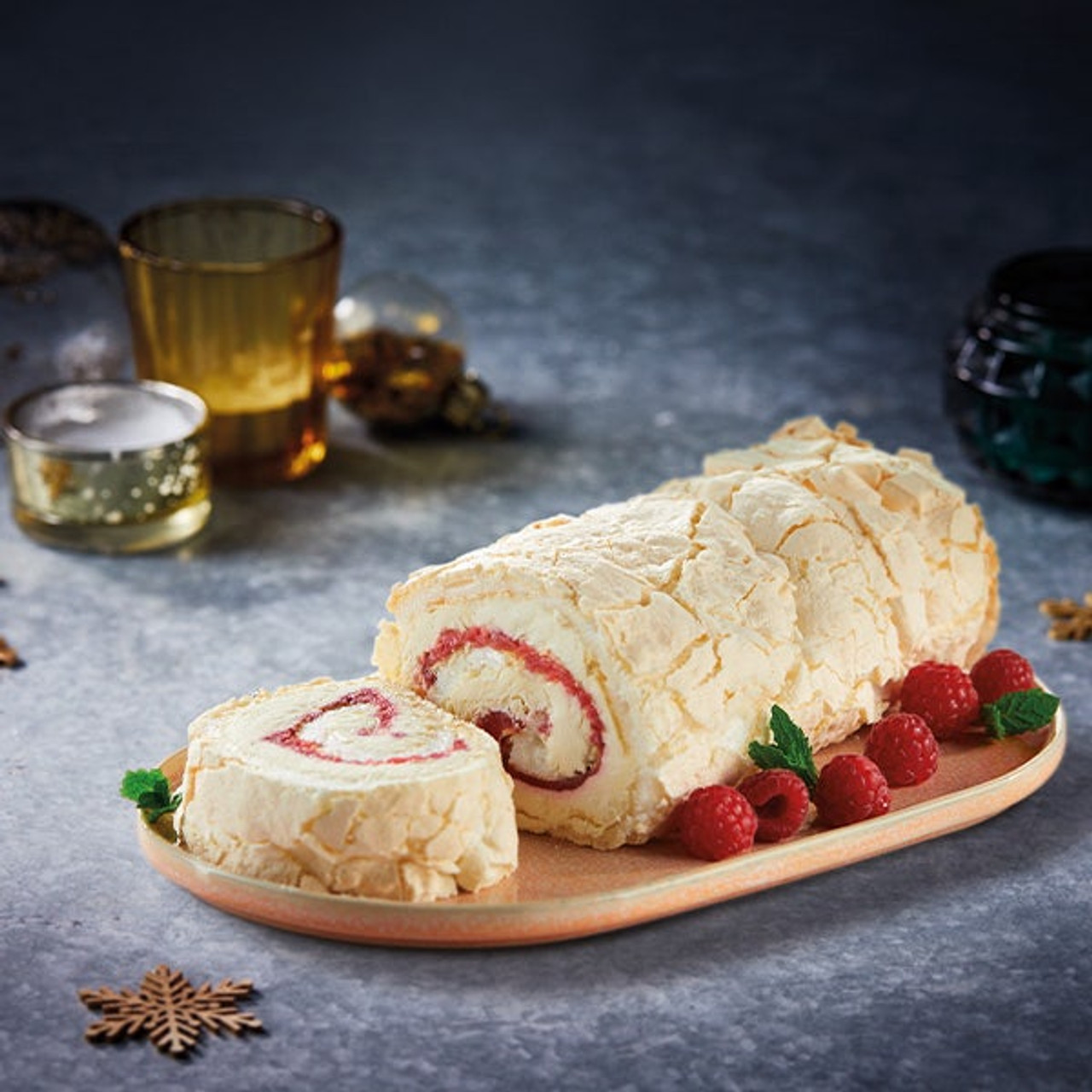 how long to cook meringue roulade