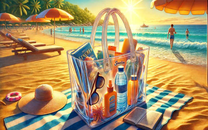 Choosing an Easy-to-Clean Plastic Beach Tote - HandyLaundry.com