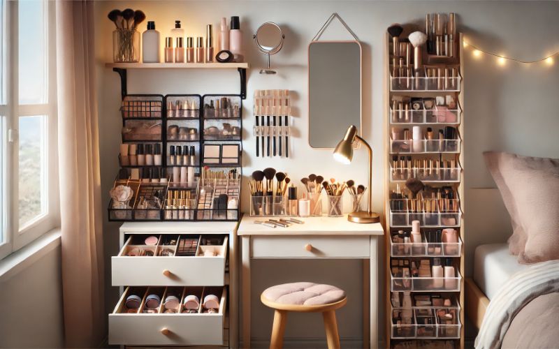How to Organize Makeup in a Small Space? - HandyLaundry.com
