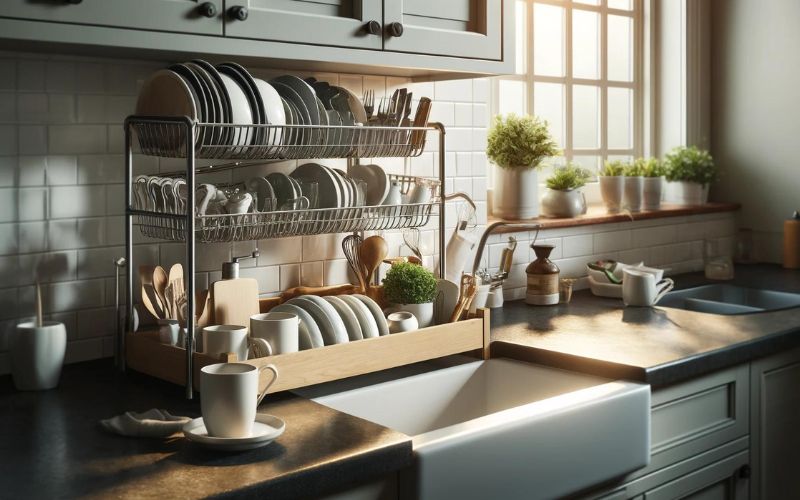 Kitchen Rack Over Sink: Types & Installation Tips - HandyLaundry.com