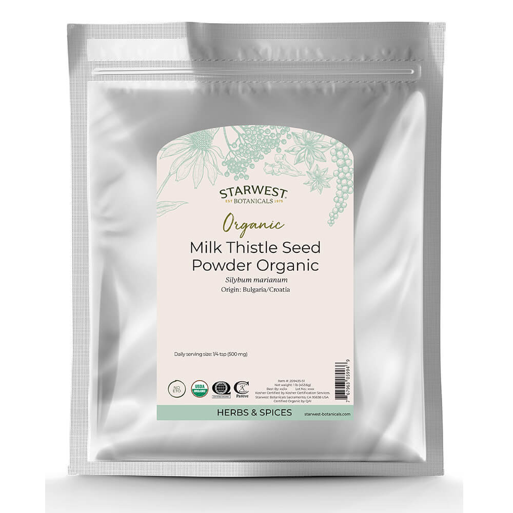 Milk Thistle Seed Powder Organic