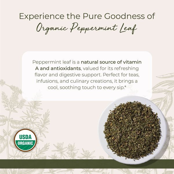 Peppermint Leaf Cut and Sifted Organic (United States)