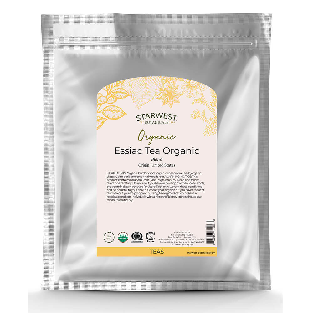 Shop Essiac Tea Organic Online | Starwest Botanicals