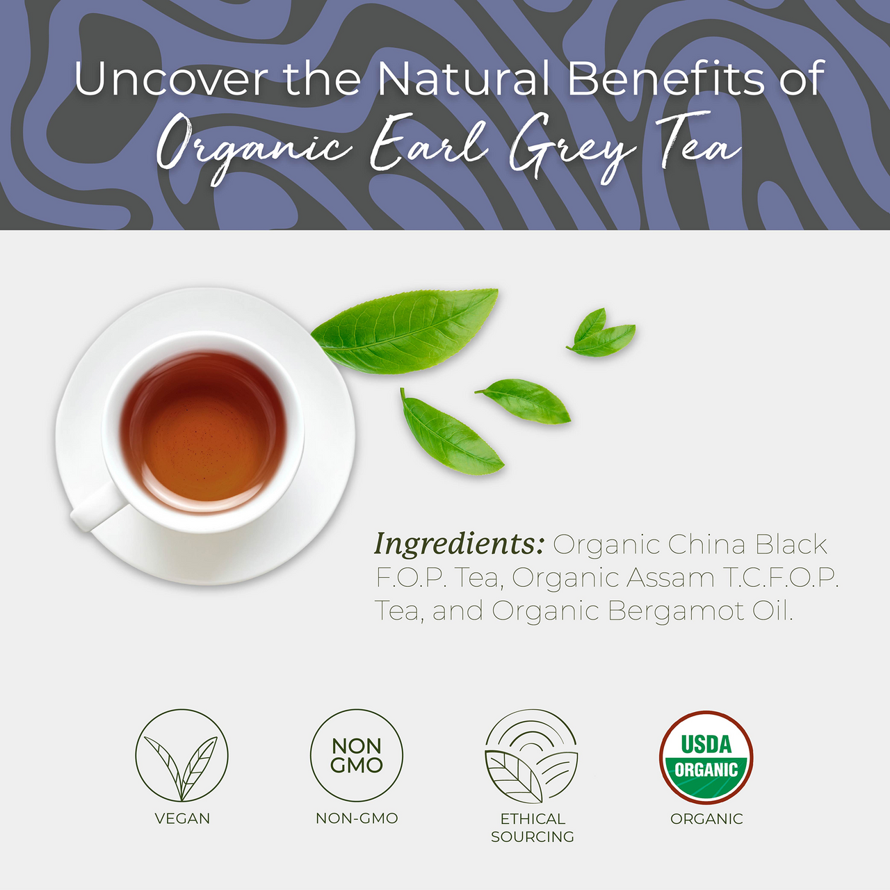 Organic Earl Grey Tea Bags