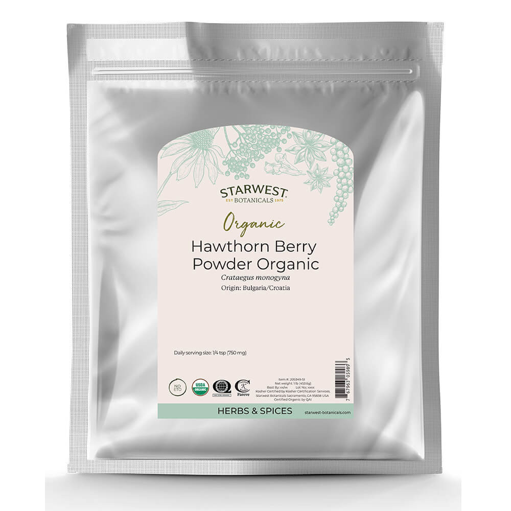 Hawthorn Berry Powder Organic