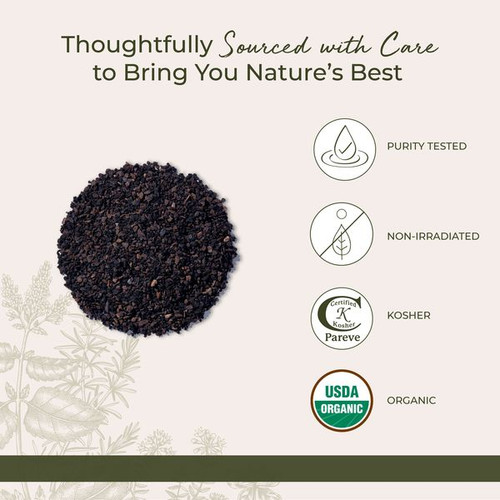 Black Walnut Hulls Cut and Sifted Organic