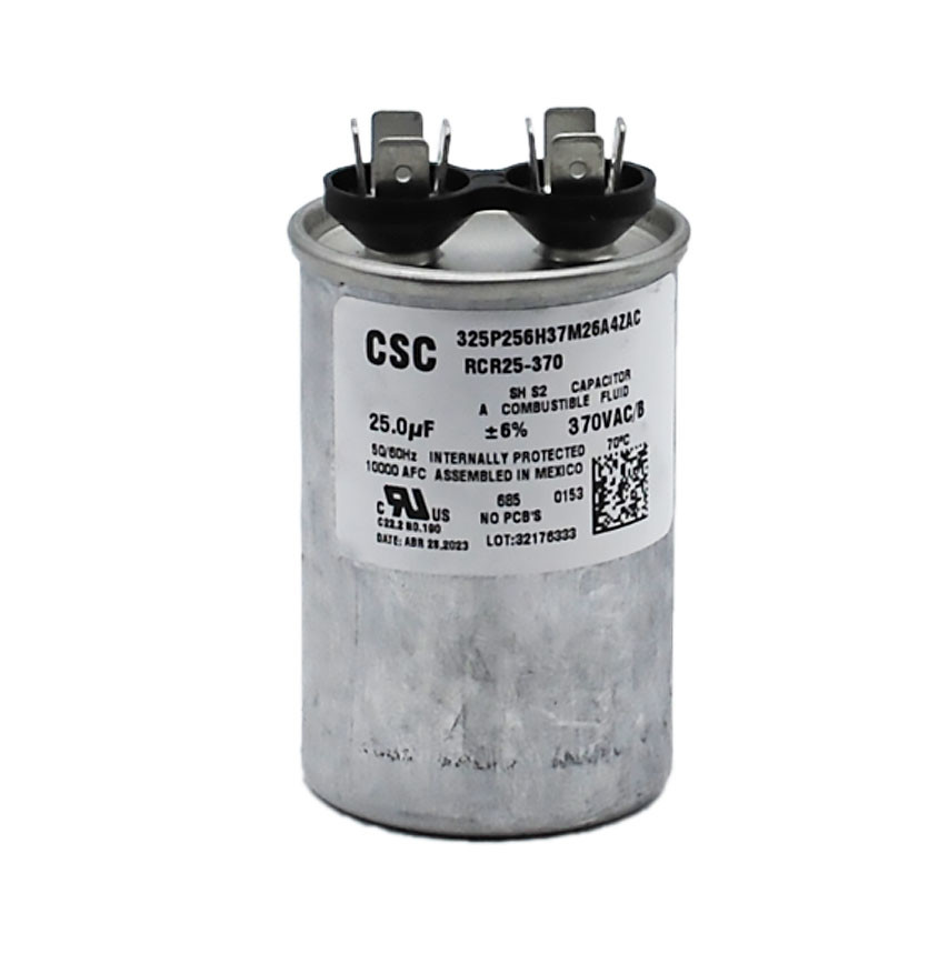 Hot Tub Pump Run Capacitor 25uF 370VAC