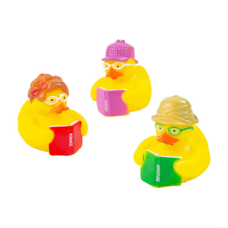 Reading Mini Rubber Duckies