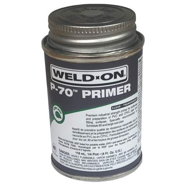 Weld On PVC Primer P70 | Canada