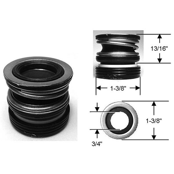 PS-201 3/4" regular hot tub pump seal kit | Canada