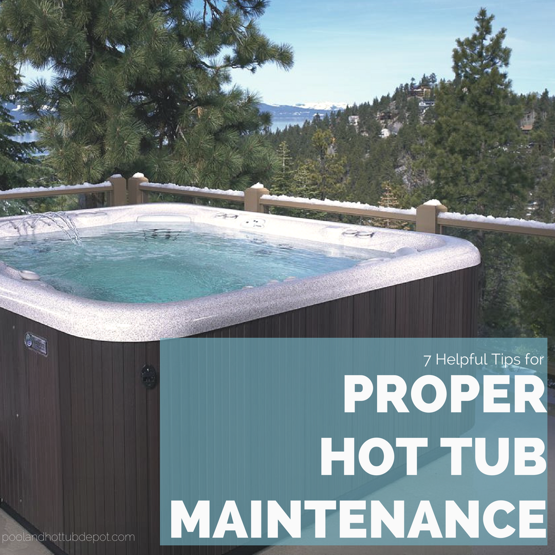 How Do You Maintain A Hot Tub – Hot Tub Maintenance Checklist – HOBH
