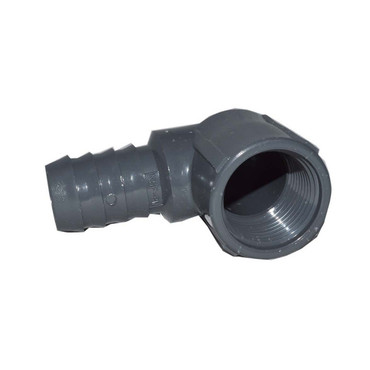 90 Degree Transition PVC Elbow With 1" Barb x 1" FPT