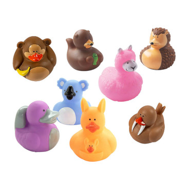 Cute Animal Mini Rubber Duckies